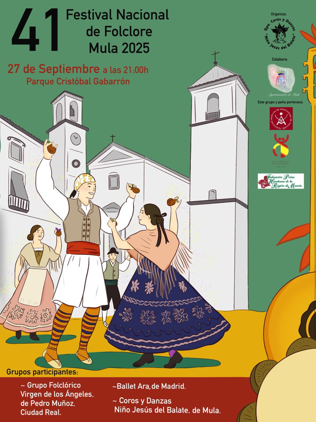 41 Festival de Folclore Mula 2025 - La Guía W - La Guía Definitiva ...