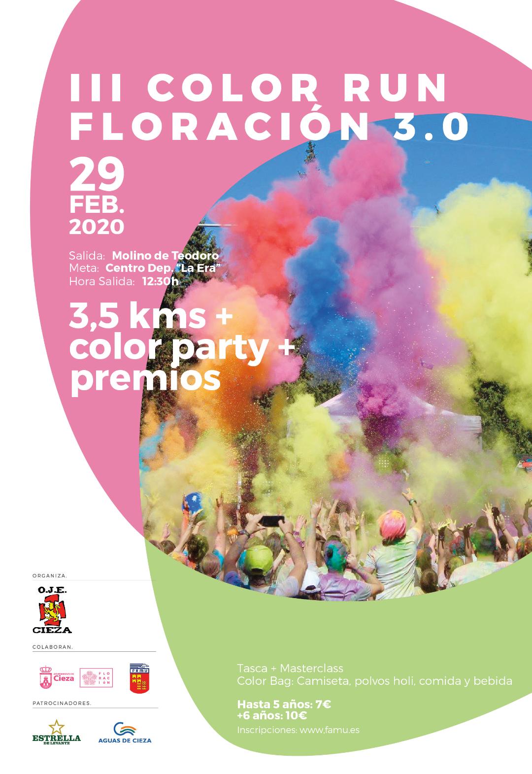 III Color Run Floración 3.0 - La Guía W - La Guía Definitiva ...
