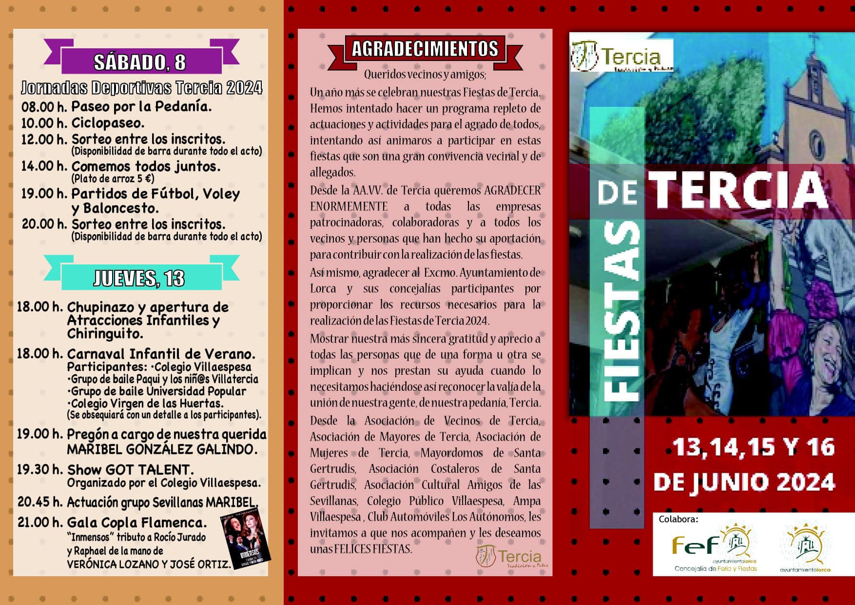 Fiestas Patronales de La Tercia 2024 - La Guía W - La Guía Definitiva ...