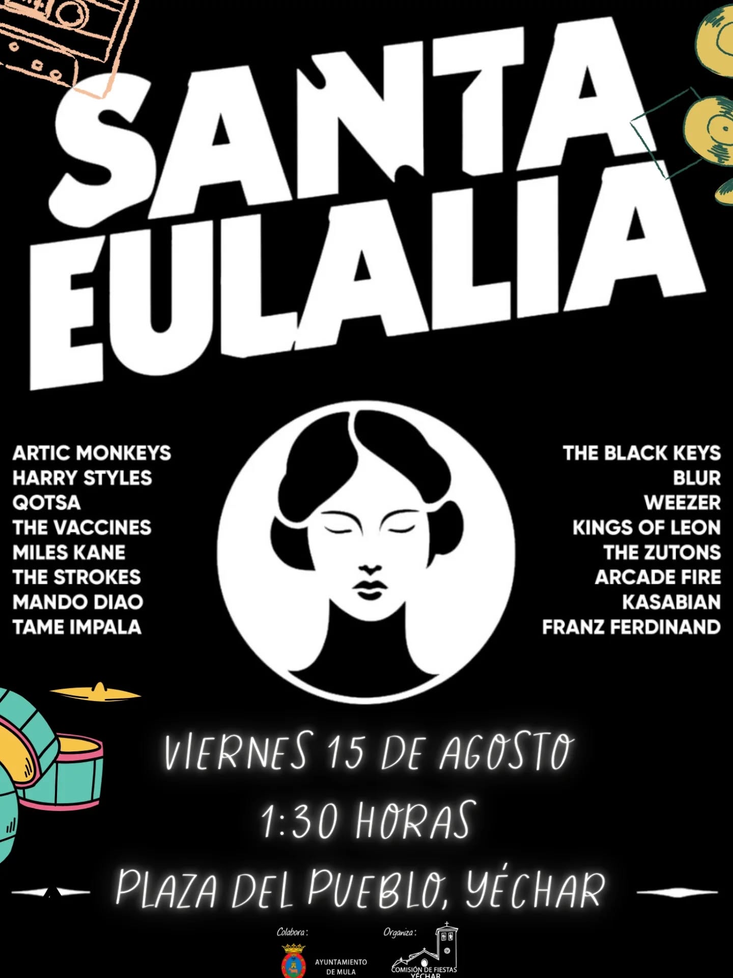 Programa Fiestas Yéchar 2025 - La Guía W - La Guía Definitiva ...